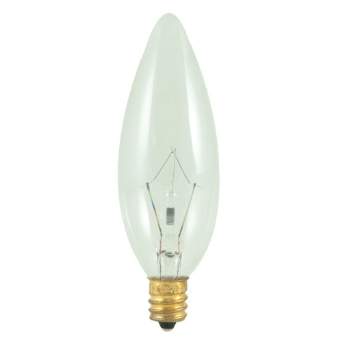 CLEAR CANDELABRA B10 BULB – Northeast Lantern